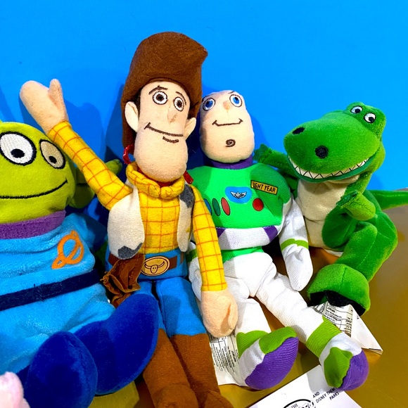 Disney | Toys | Disney Store Nwt Vtg 99s Original Toy Story Bean Bag ...